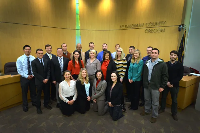 Department of Community Justice swears in largest number of parole and ...