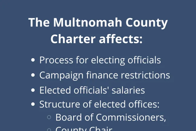 Multnomah County Charter Review Committee meets March 16 to report on ...