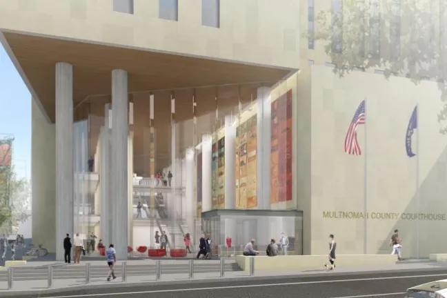 New artist renderings of Central Courthouse Project reveal captivating ...
